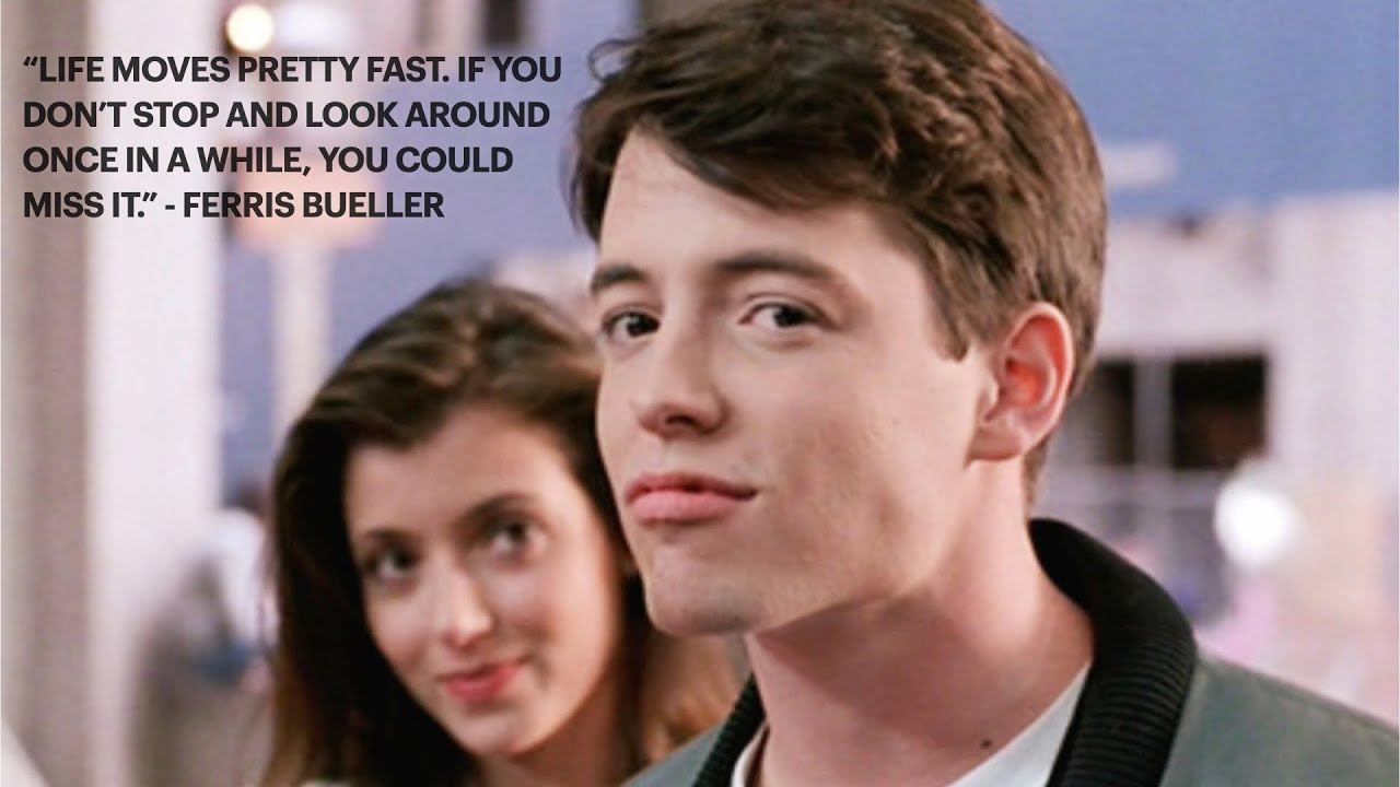 Ferris Bueller's Day Off | "Life moves pretty fast..." - YouTube
