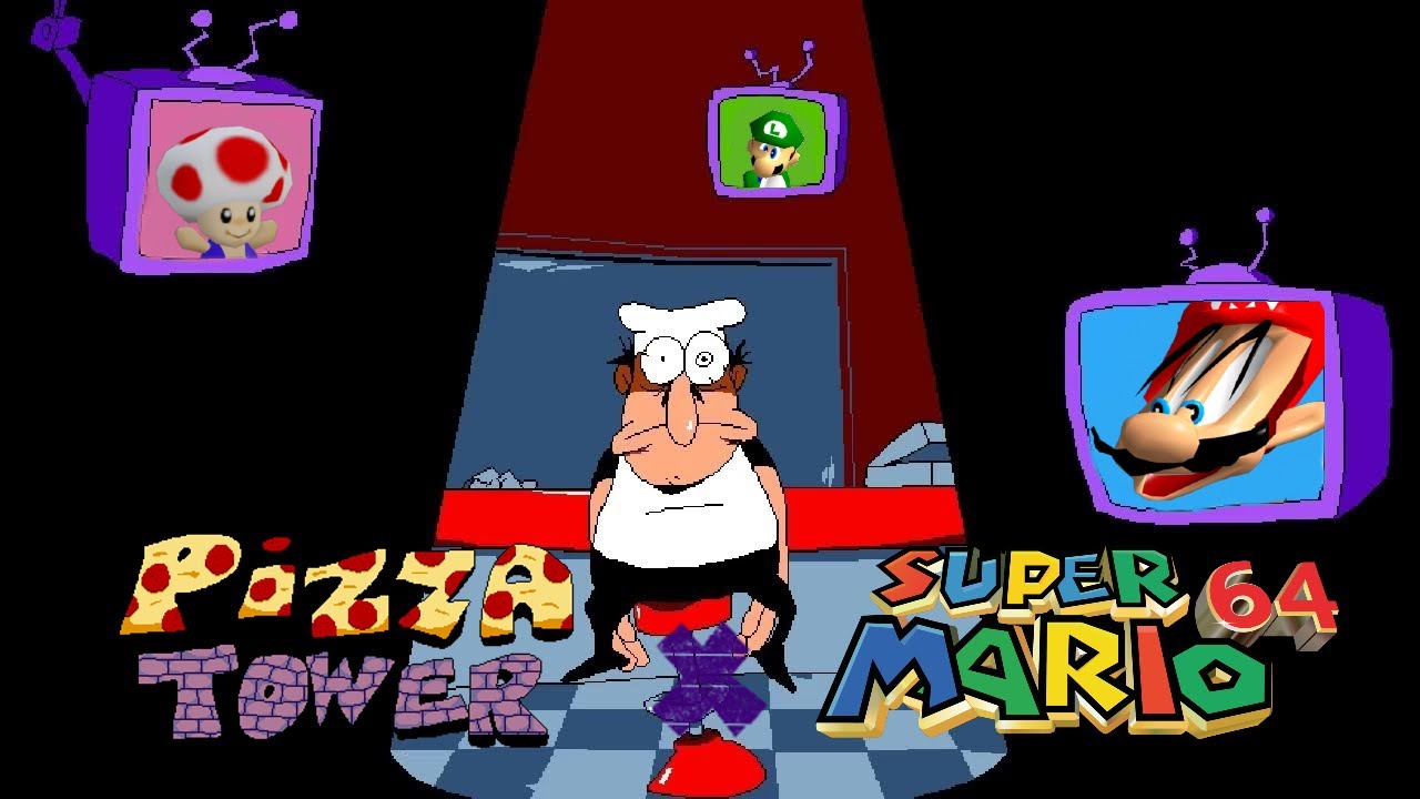 Super Mario 64 X Pizza Tower - Pizza Deluxe - YouTube