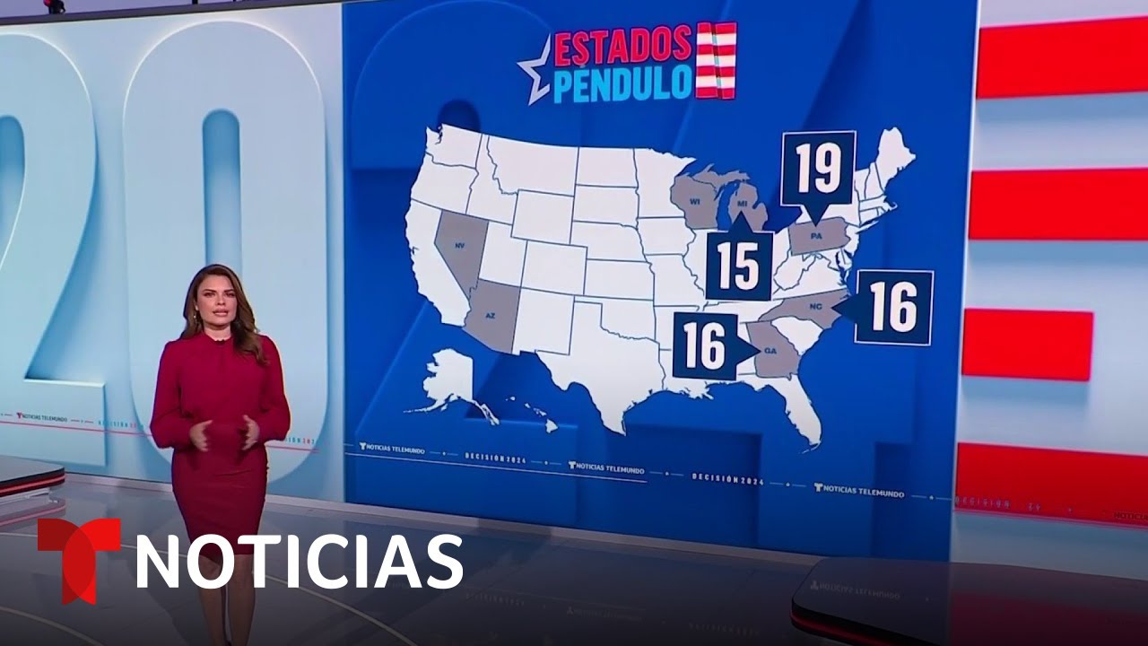 Donald Trump y Kamala Harris se centran en los llamados 'estados ...