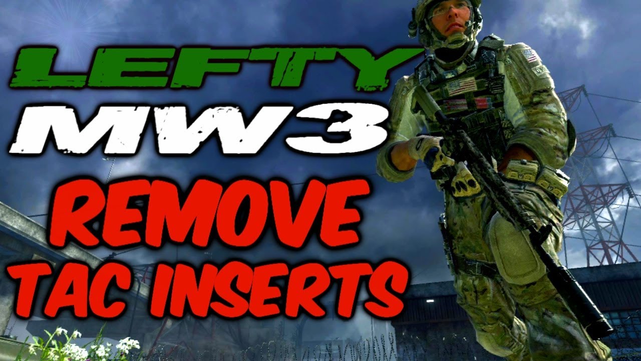 MW3: Remove Tac. Inserts (Modern Warfare 3, Tactical Insertions) - YouTube