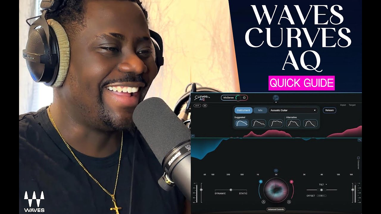 How to use WAVES CURVES AQ: QUICK GUIDE - YouTube