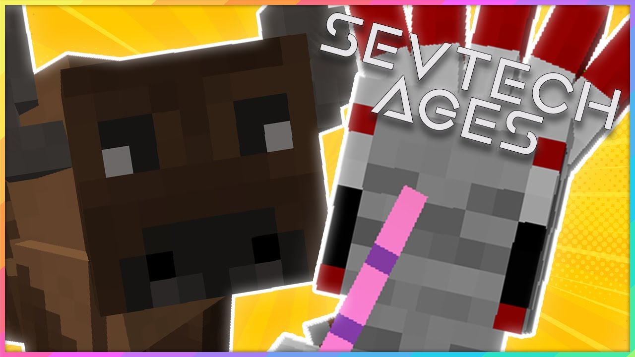 Baykok Boss Fight Along With Buffalo Slaughter - Minecraft SevTech Ages ...
