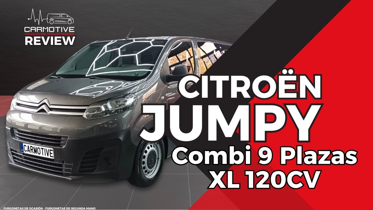 Citroën Jumpy Combi XL 9 Plazas | Espacio y Comodidad para Todos 🚐 ...