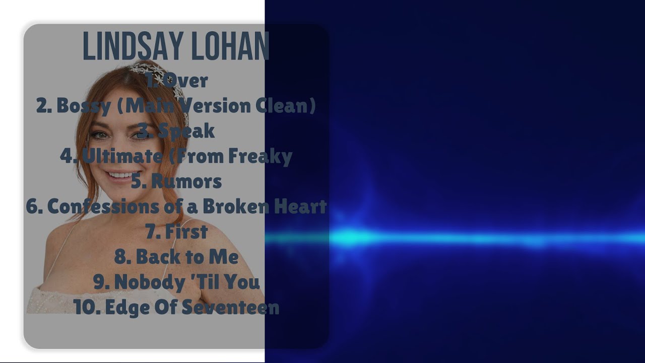 Lindsay Lohan-Essential hits roundup roundup for 2024-Greatest Hits ...