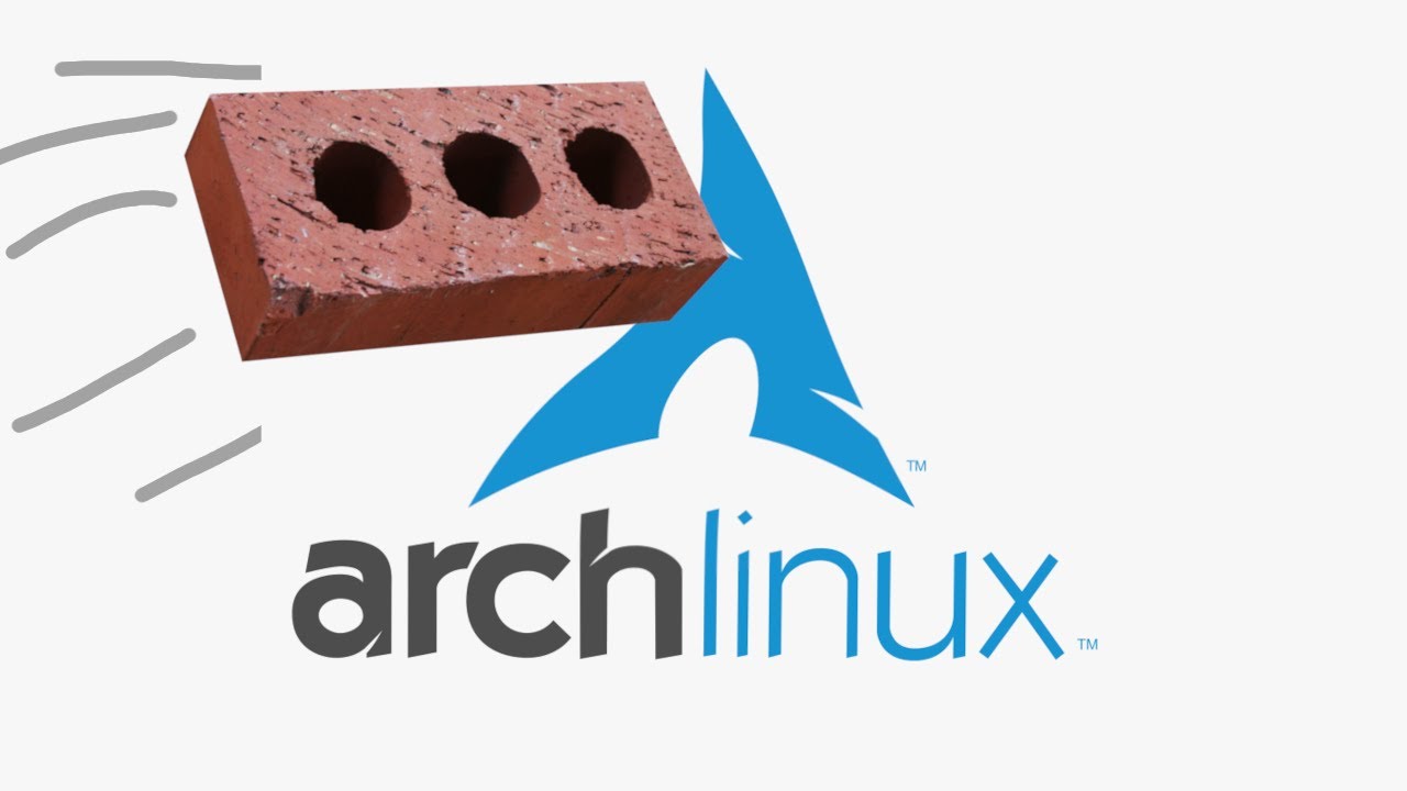 How I've bricked my Arch Linux! - YouTube