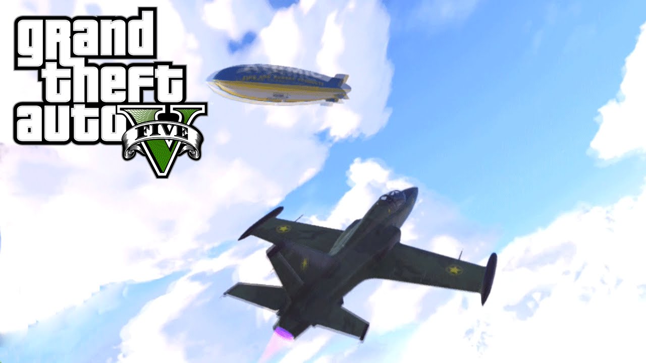 GTA 5 - NEW JET - YouTube
