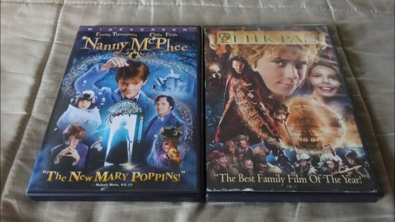 My DVD Review of Peter Pan (2003) and Nanny McPhee - YouTube