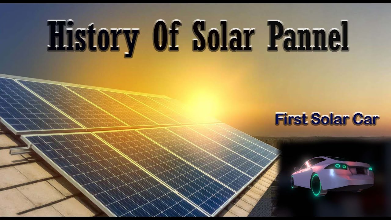 Total History Of Solar Pannel (Must Watch) - YouTube