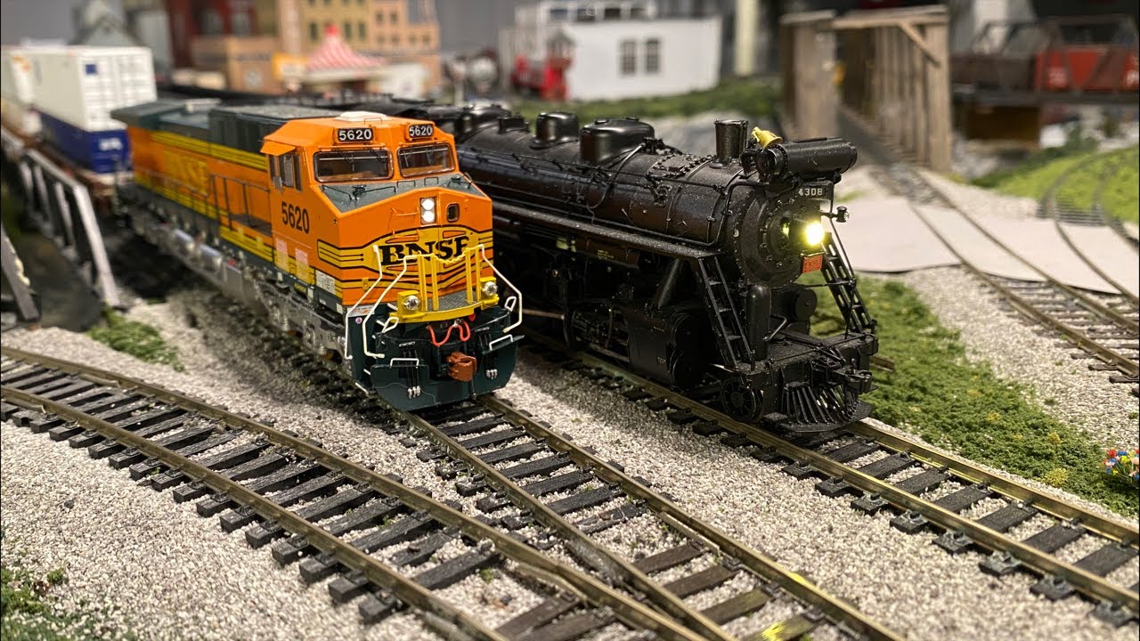 Running Some HO Trains & Locomotives on my Layout Live - YouTube