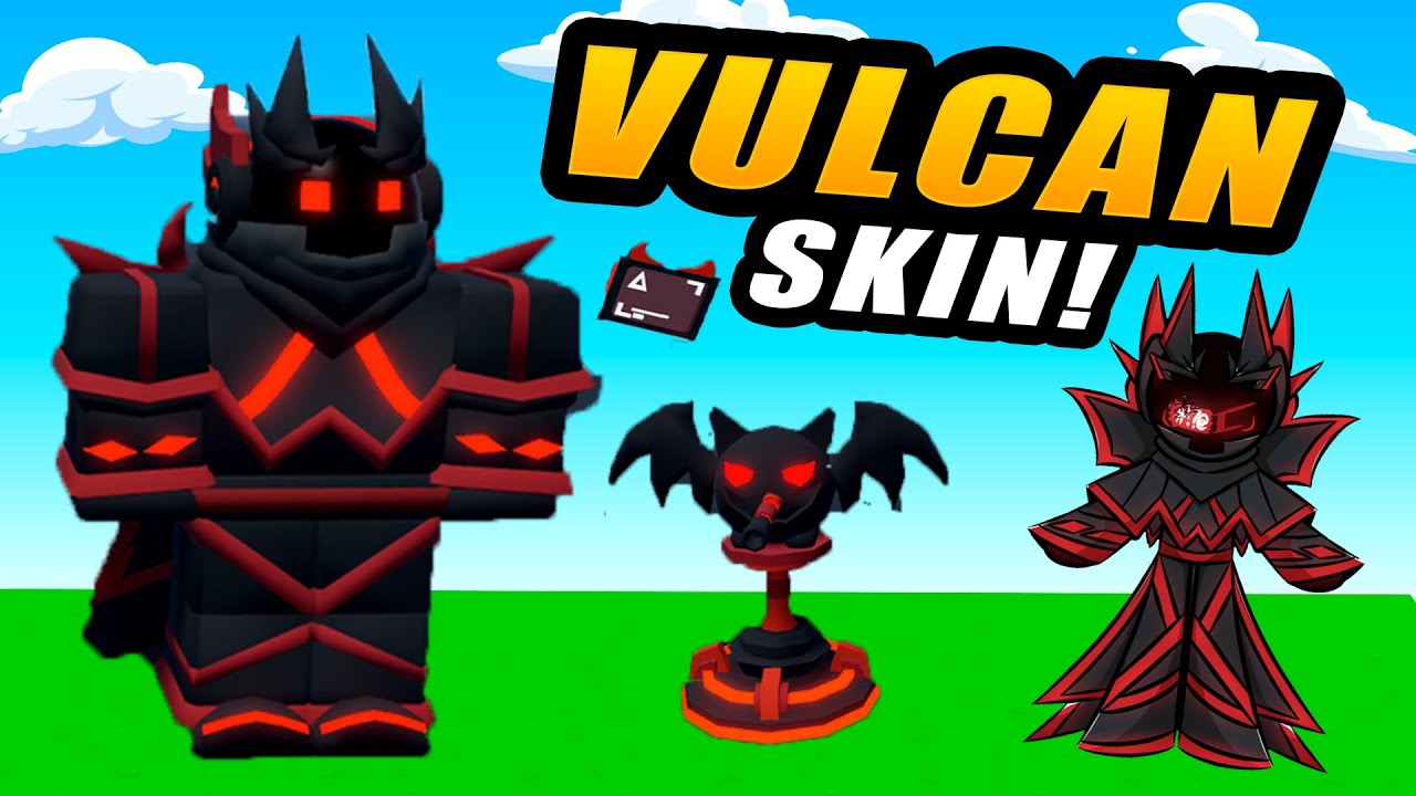 CYBER VAMPIRE VULCAN SKIN LEAK! Roblox BedWars - YouTube