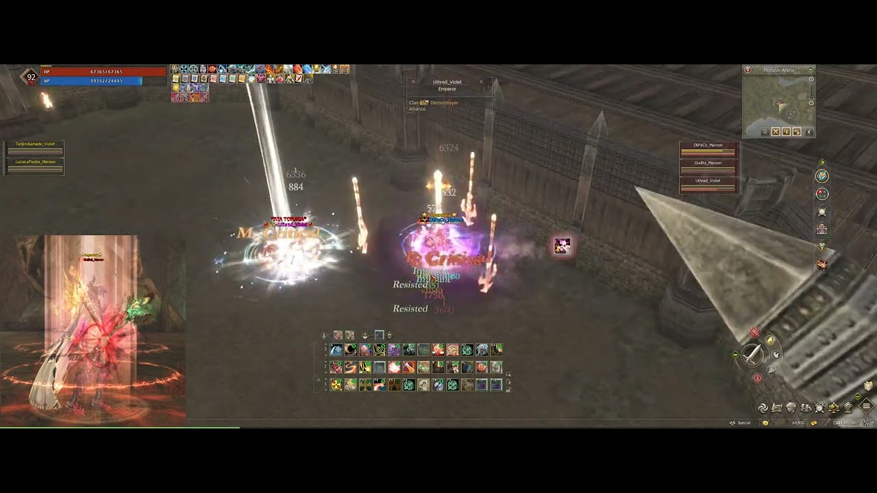 Lineage 2 Essence Cardinal Power vs Retard - MrPem - YouTube