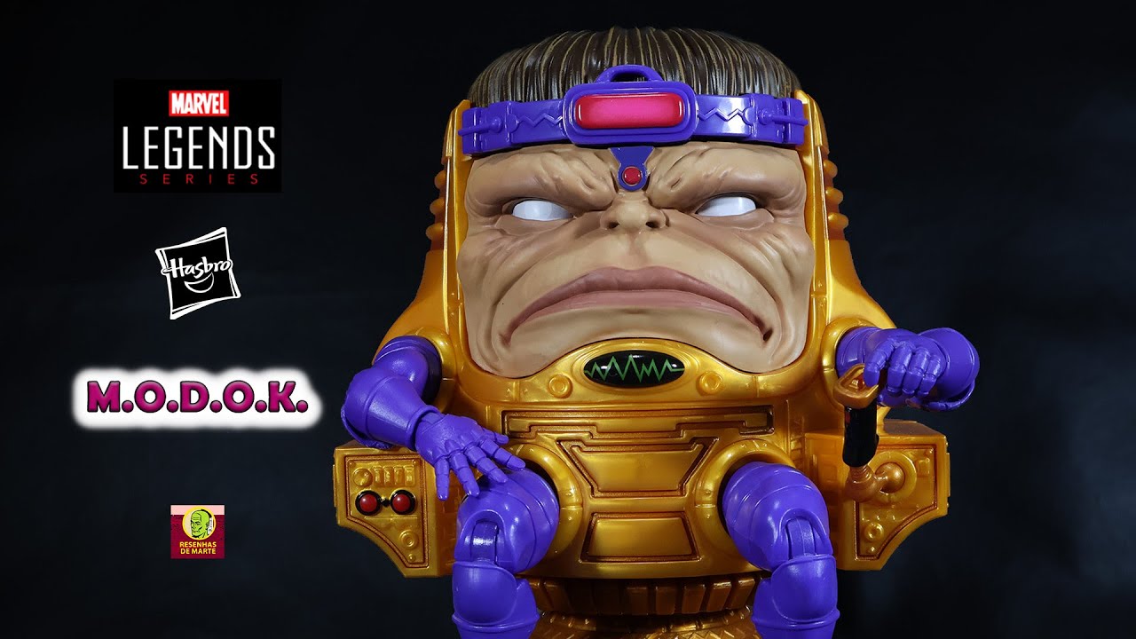 MODOC Marvel Legends MODOK Hasbro Action Figure Review - YouTube