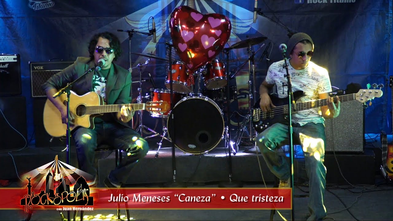 Caneza Band - Que tristeza - Acústico, Rockópolis - YouTube