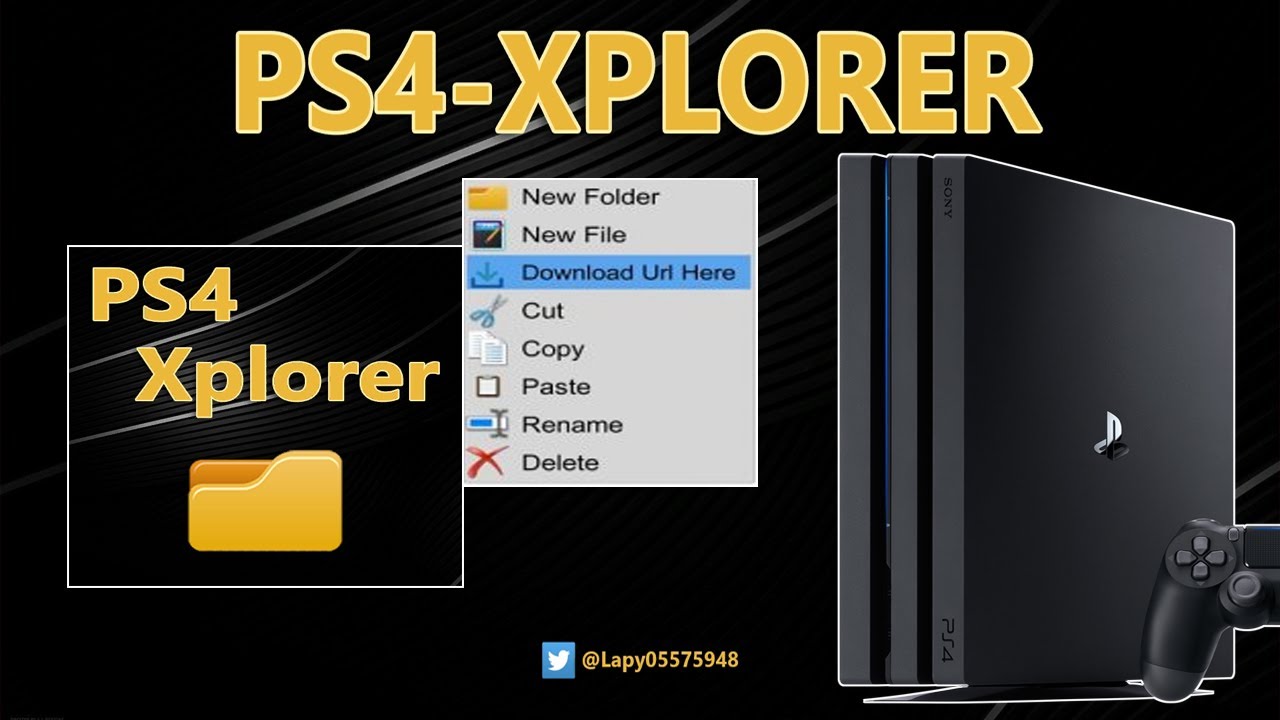 PS4-XPLORER, ADMINISTRADOR DE ARCHIVOS para tu PS4... - YouTube