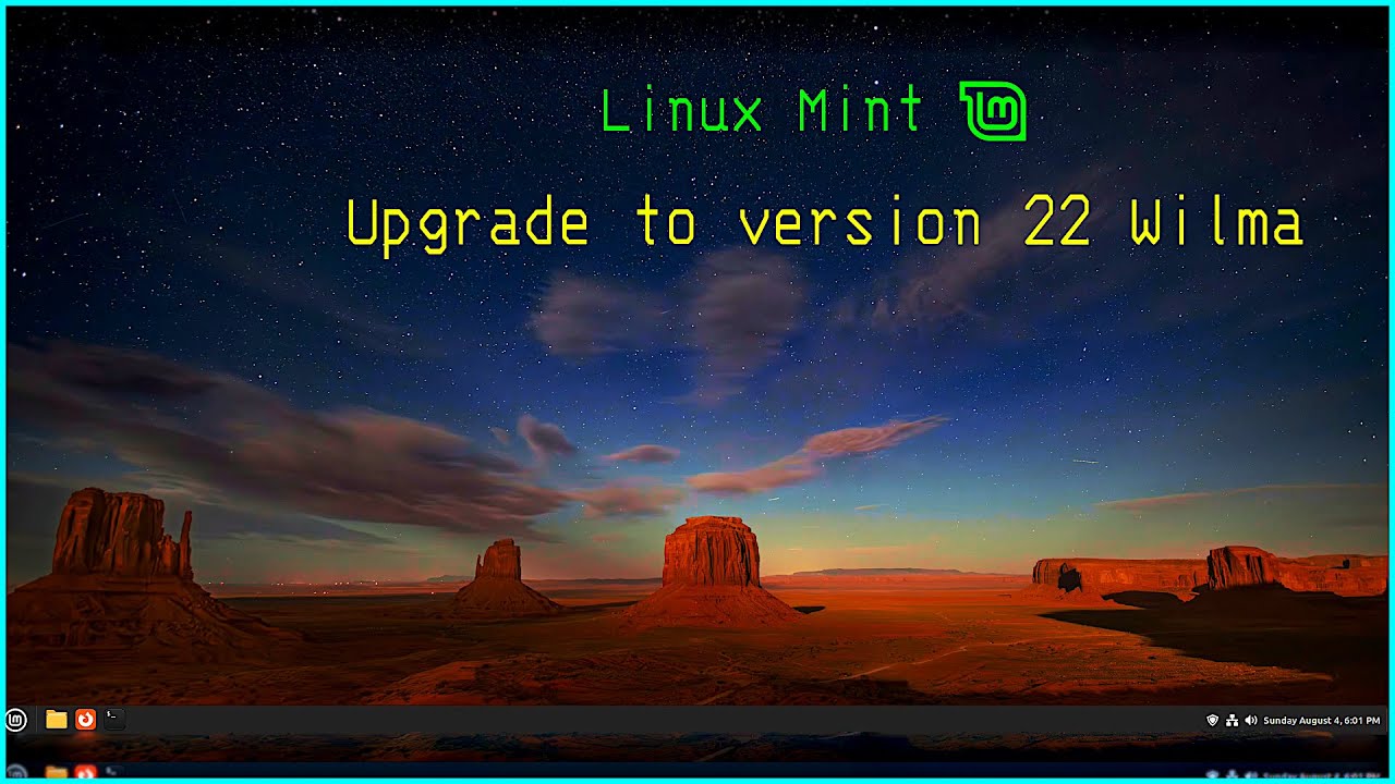 Linux Mint upgrade to 22 Wilma #linuxmint #linux #ubuntu - YouTube