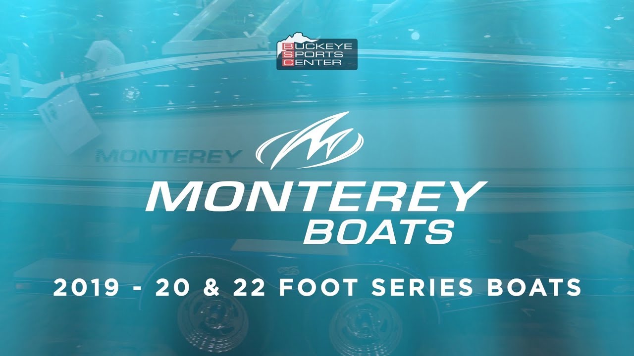 2019 Monterey 20 & 22 Foot Series Boats - YouTube