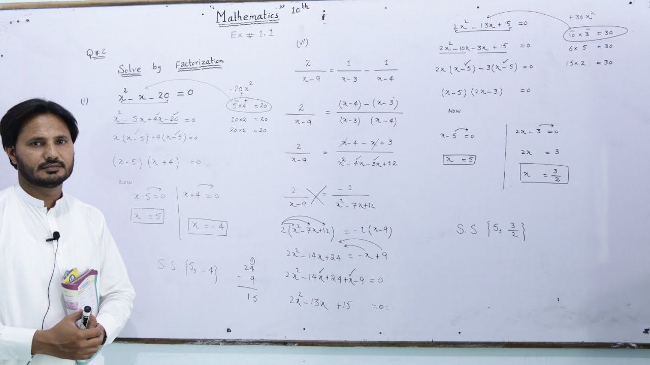 10th class mathematics - YouTube