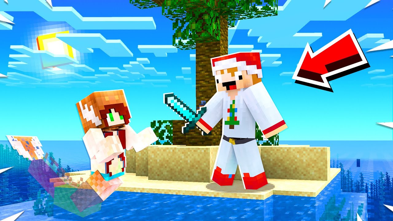 DENİZ KIZI ADASINI BASTIK! - Minecraft - YouTube