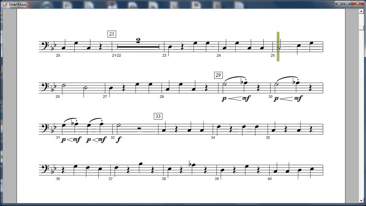 Invasion of the Christmas Crabs Trombone/Baritone - YouTube