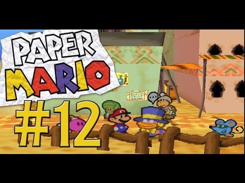 Paper Mario Part 12: Dry Dry Desert! - YouTube