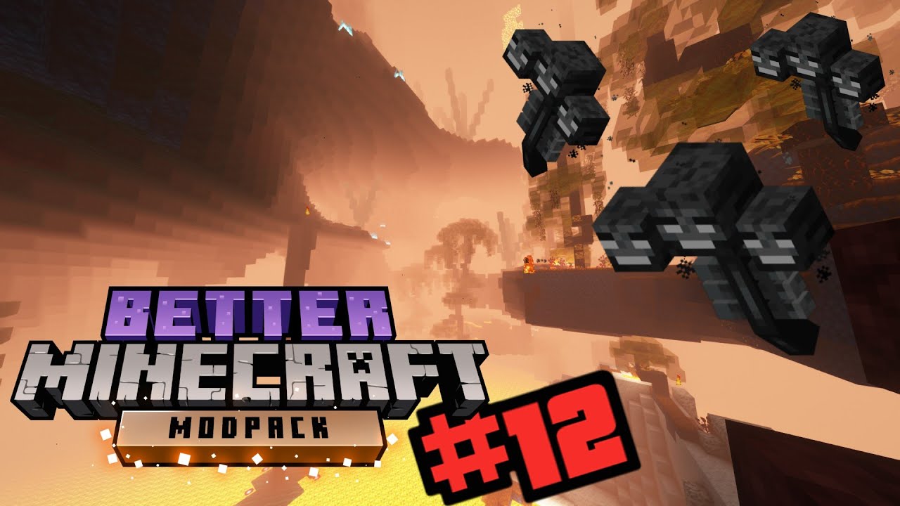 Better Minecraft 1.18 / A12 - 3x The Wither verslaan! - YouTube