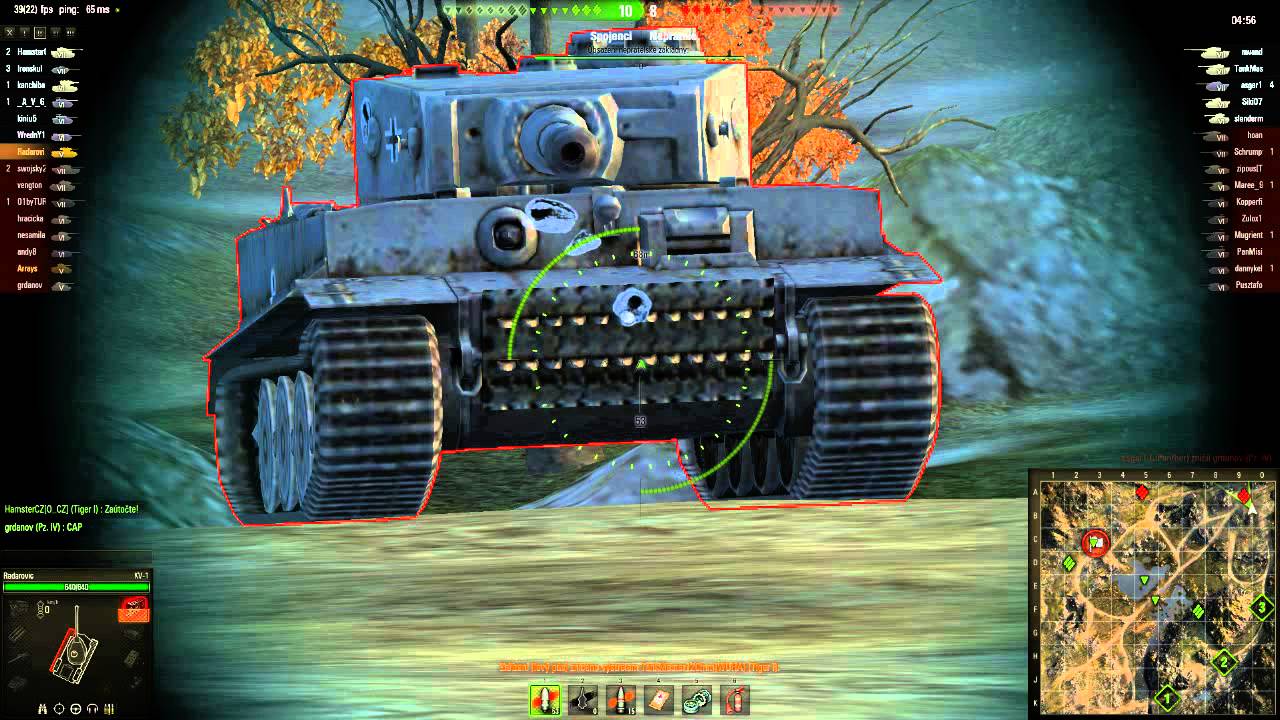 WOT Replays - KV-1 vs Tiger - YouTube