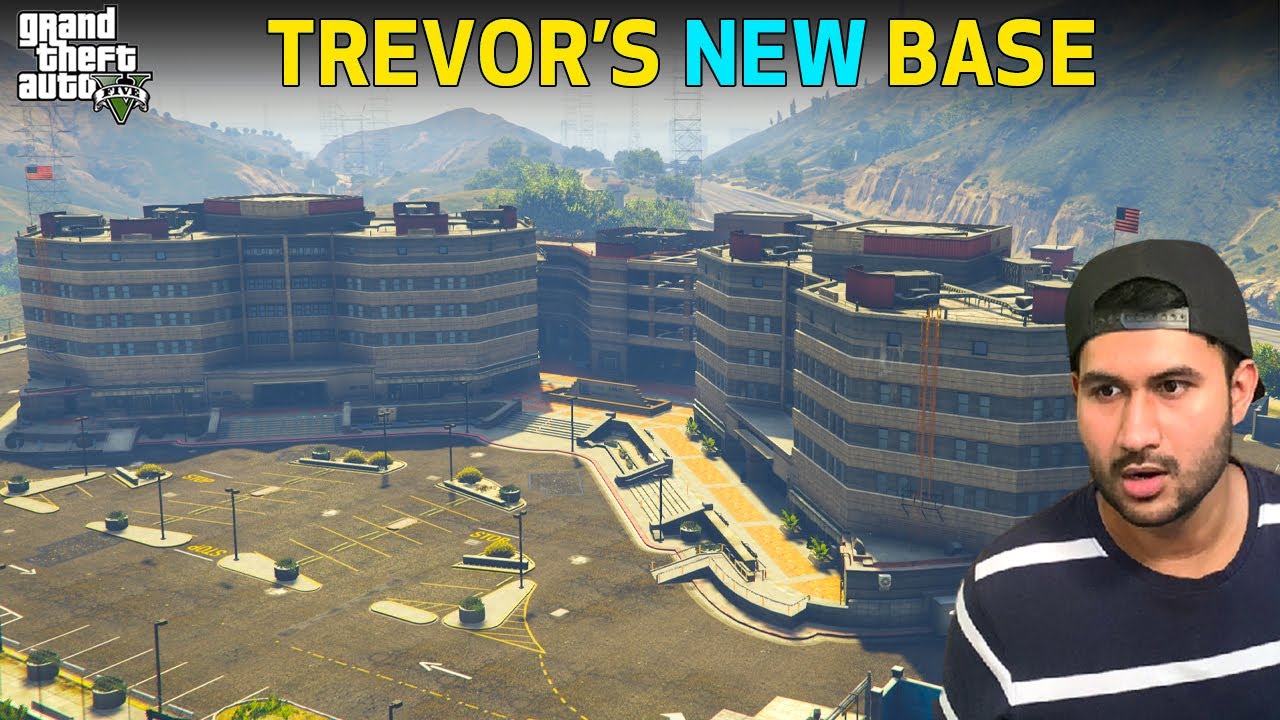 GTA 5 : TREVOR'S NEW SECRET BASE | GTA 5 GAMEPLAY - YouTube