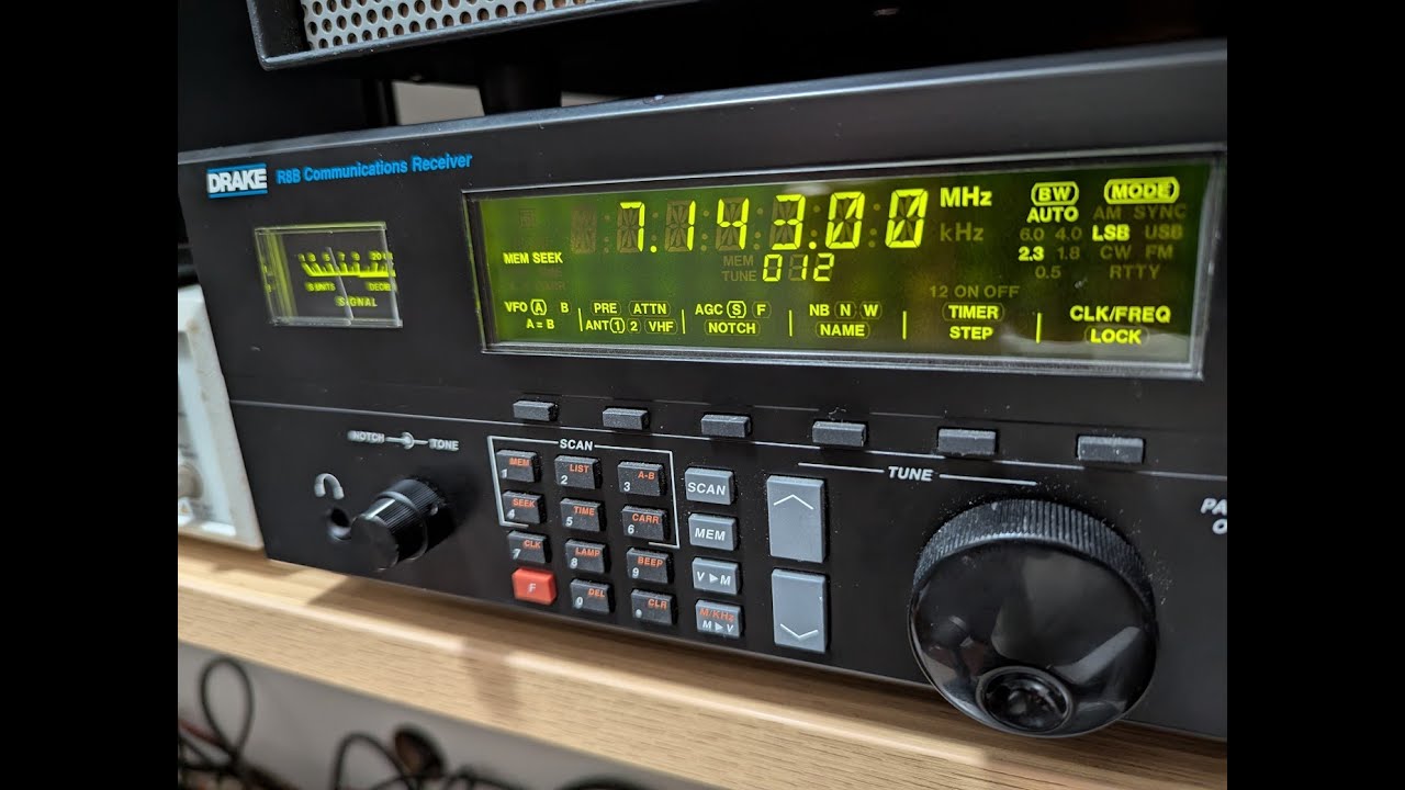The Drake R8B Communications Receiver - A Modern American Legend - YouTube