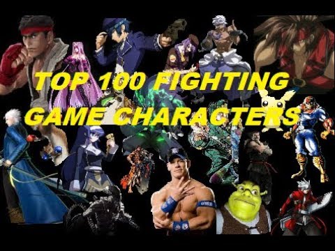 Top 100 fighting game characters - YouTube