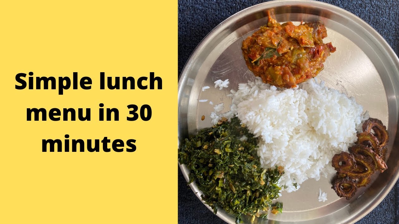 Simple And Easy Lunch Recipe Lunch Menu In 30 Minutes Indian Veg simple-and-easy-lunch-recipe-lunch-menu-in-30-minutes-indian-veg