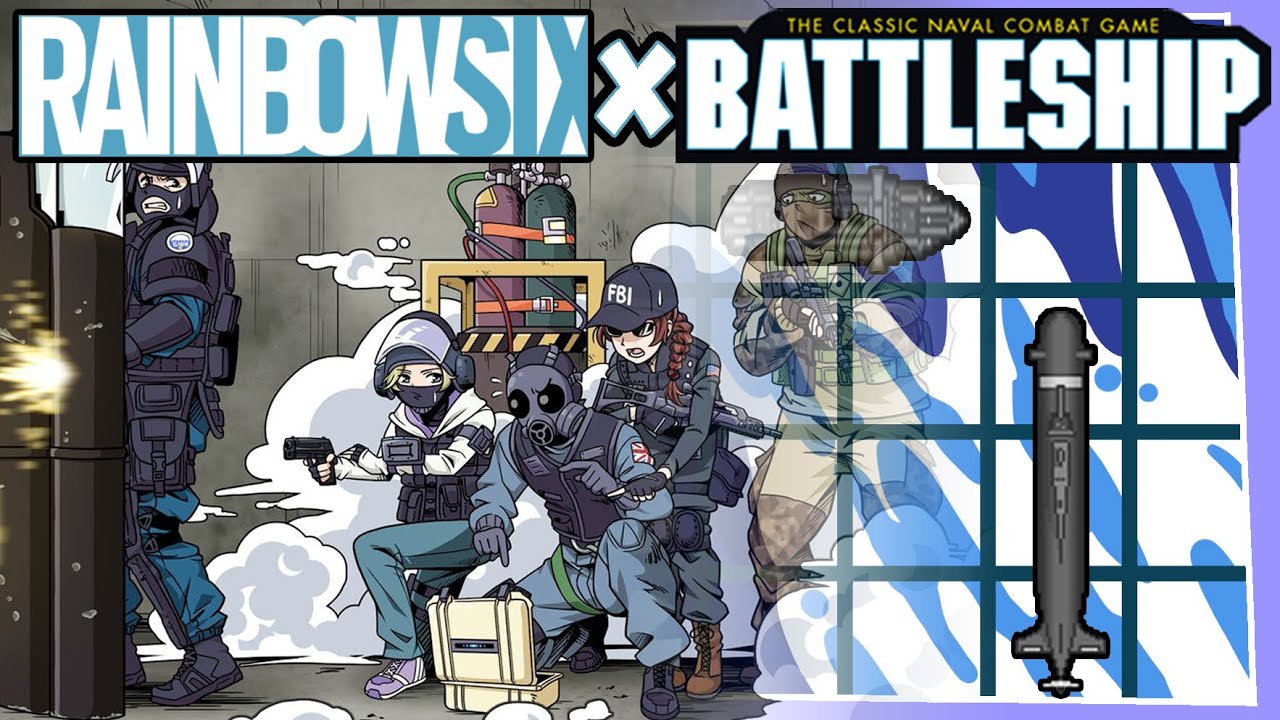 We Played Battle Ship While Playing R6 Siege and got TILTED!!! - YouTube