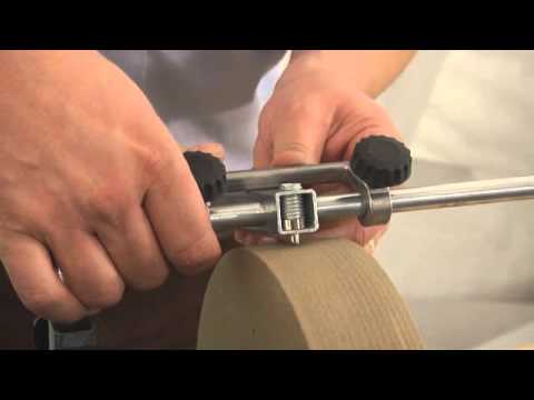 WG250 Wet Stone Grinder - Trueing the Stone - YouTube