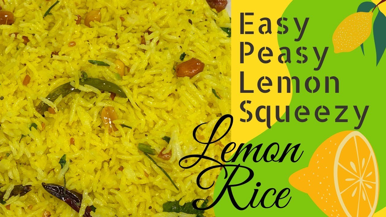 Lemon Rice | Pulihora || Chitrannam| - YouTube