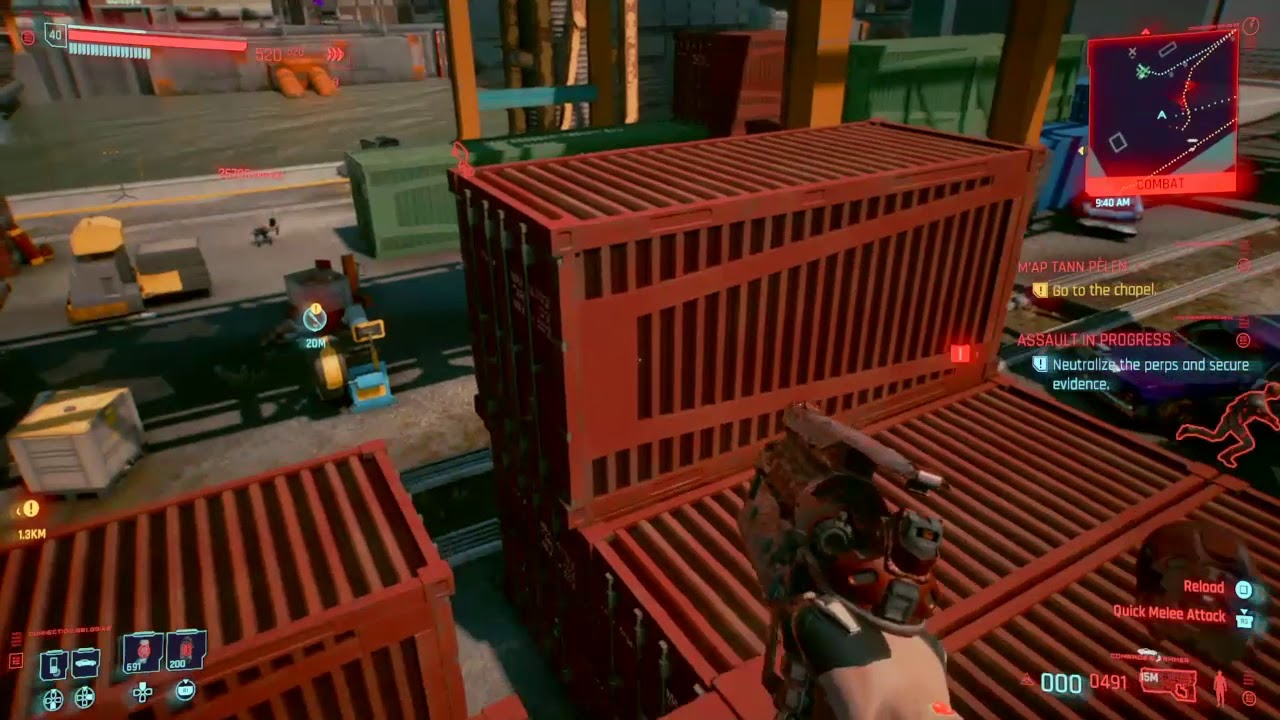 Cyberpunk 2077 Comrades Hammer gameplay - YouTube