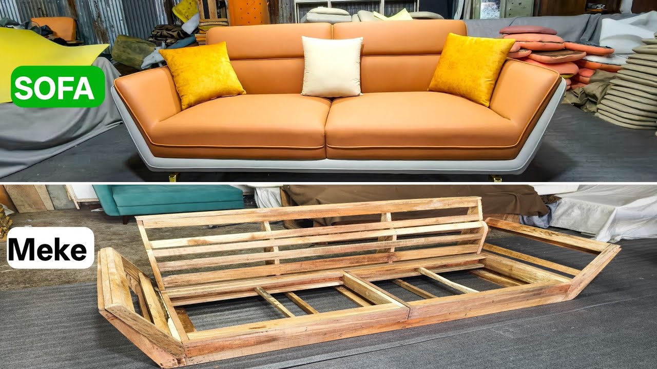 SOFA Making Process ( Diy Sofa | Making Sofa at Home ( Butterfly design ...