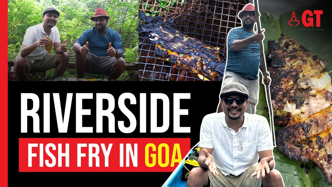 Best Fishing Experience in Agonda, South Goa | Fish Fry in Banana Leaf ...