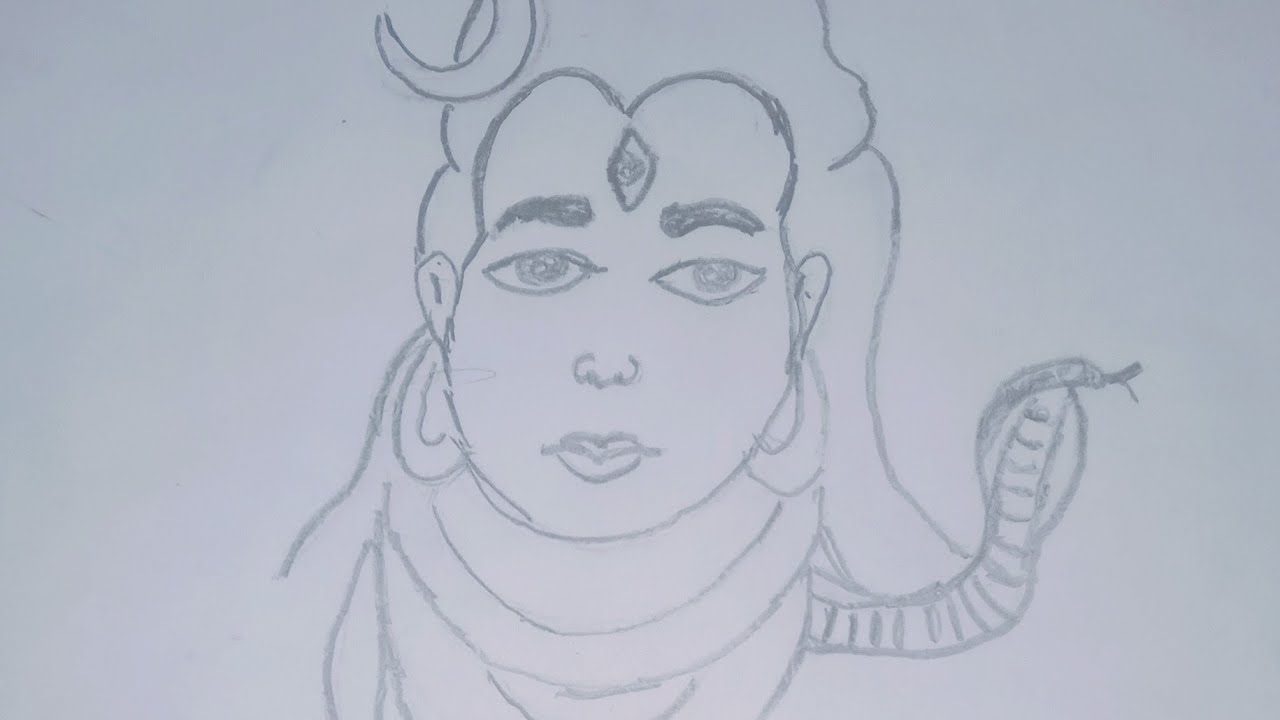 # Shiv ji ki Drawing easy # Shiv ji ki Drawing # my # style #shiv #ji # ...