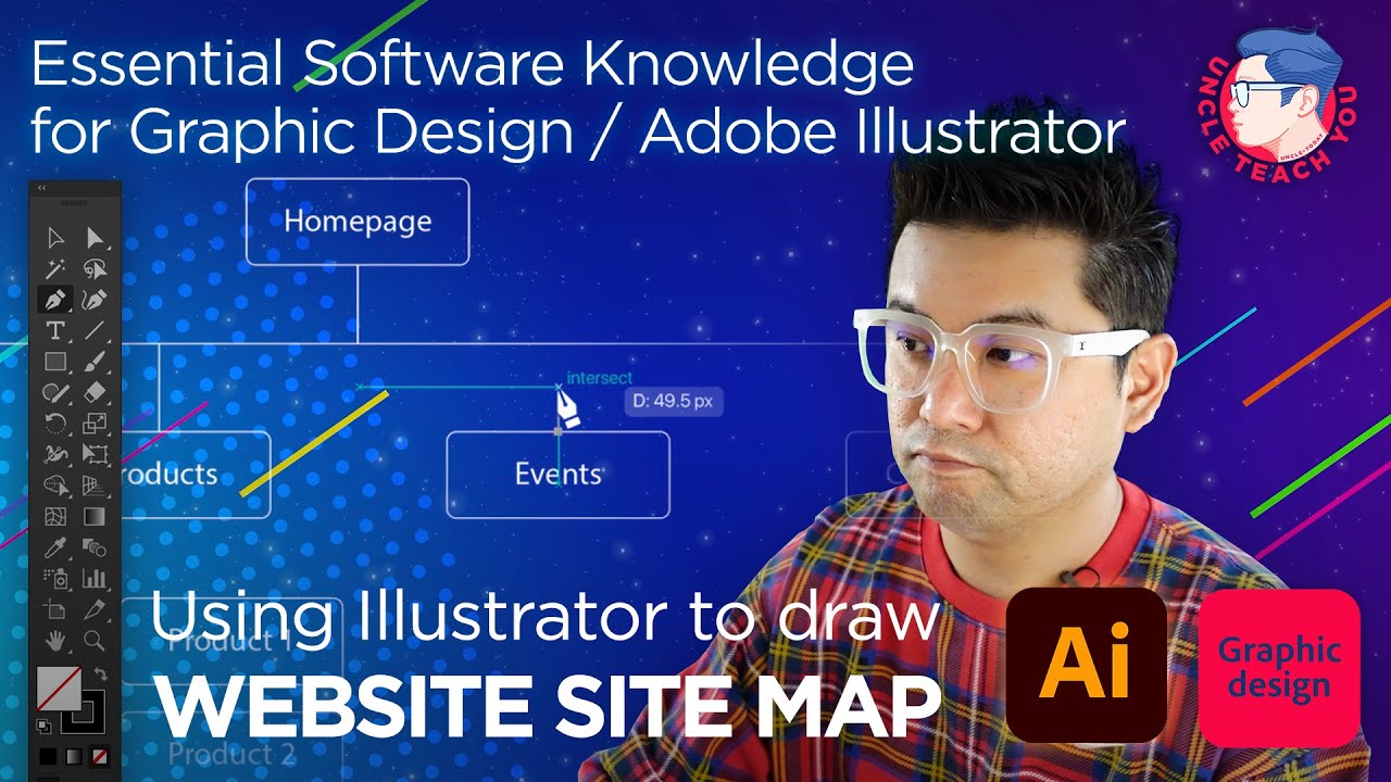 Draw A Site Map Using Adobe Illustrator Basic Tools Snapping Draw A Site Map Using Adobe Illustrator Basic Tools Snapping