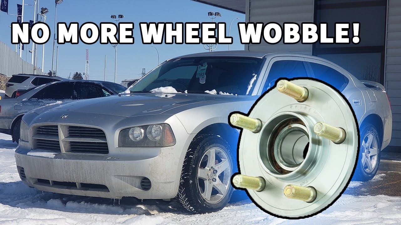 How to install a rear wheel hub on to a 2009 Dodge Charger SE - YouTube