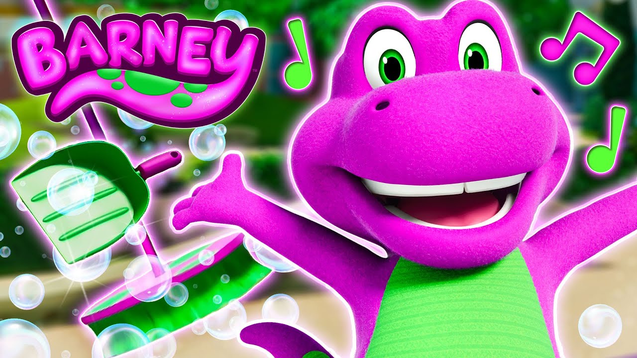Clean Up, Clean Up | Barney's World | Official Music Video - YouTube