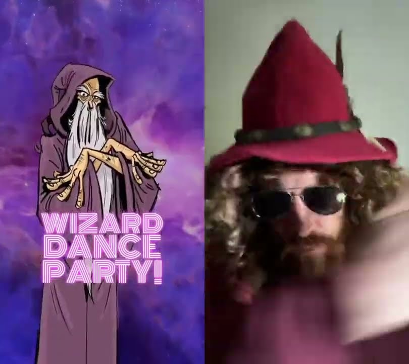 Wizard dance party!!! #wizard #dance #party #shadowwizardmoneygang # ...