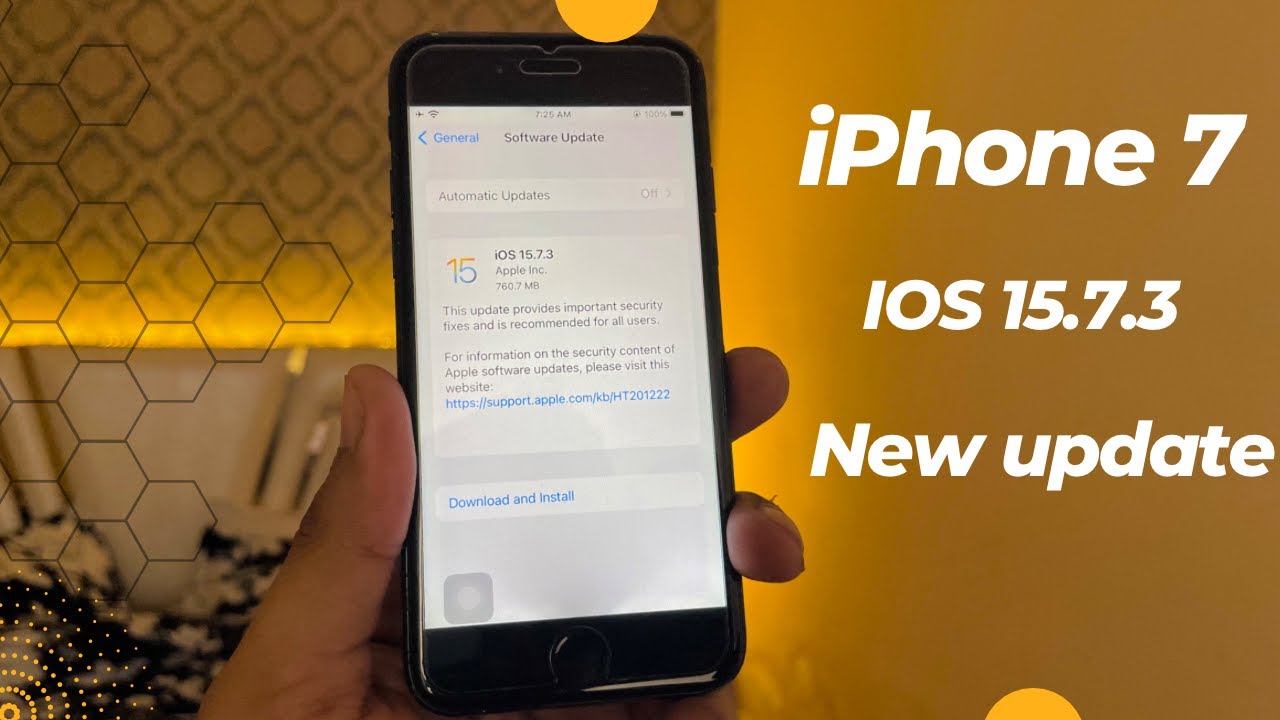 iPhone 7 - New Update IOS 15.7.3 - Big Update- What’s New - YouTube