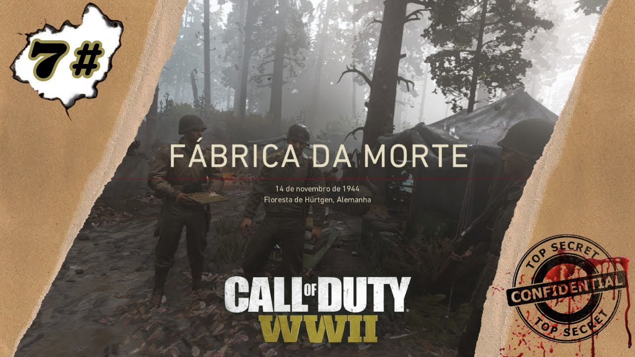 Missão #7 : FABRICA DA MORTE - Call of Duty WW2 [Dublado e Legendado ...