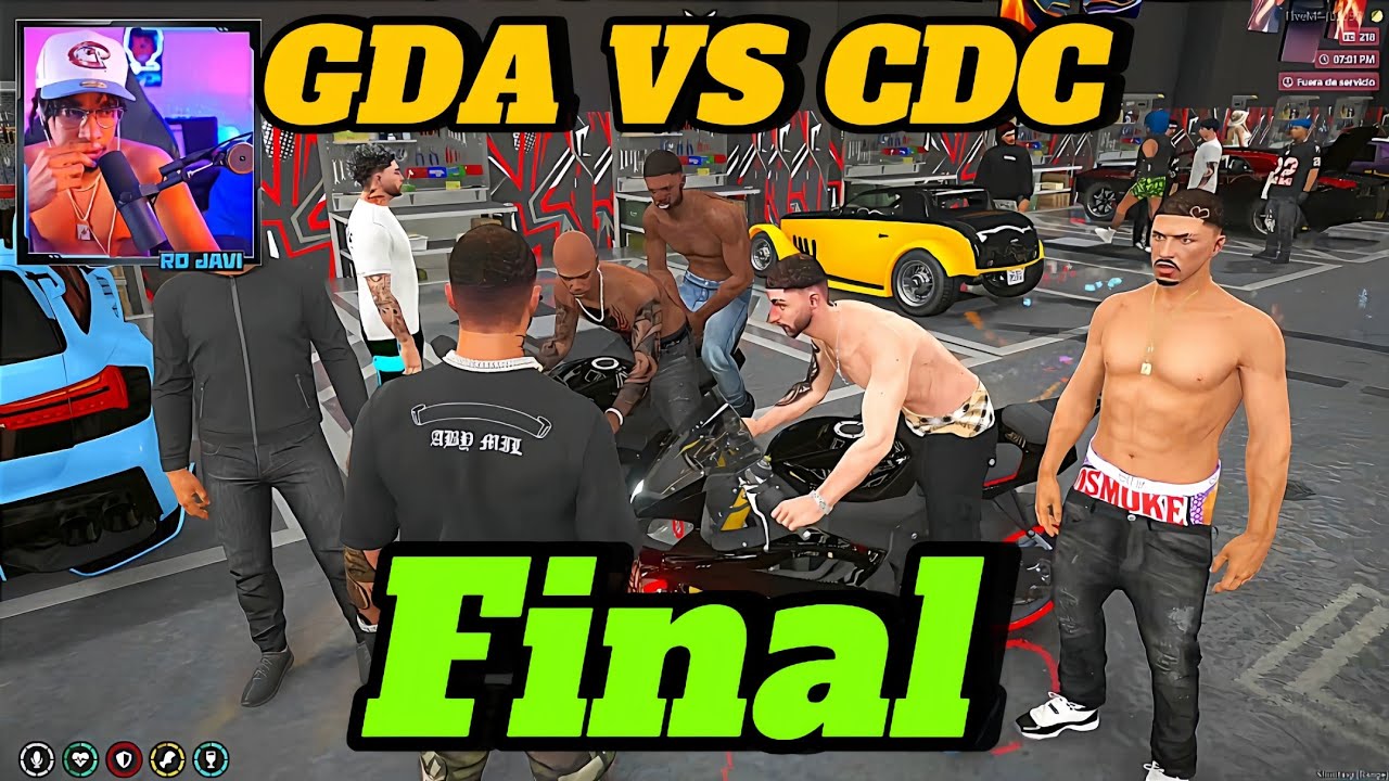 Rdjavi: La Pelea Final - GDA VS CDC | GTA RP - YouTube