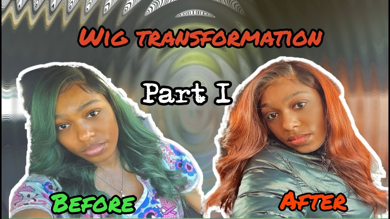 Wig Transformation: Part 1 DIY How to remove hair dye - YouTube