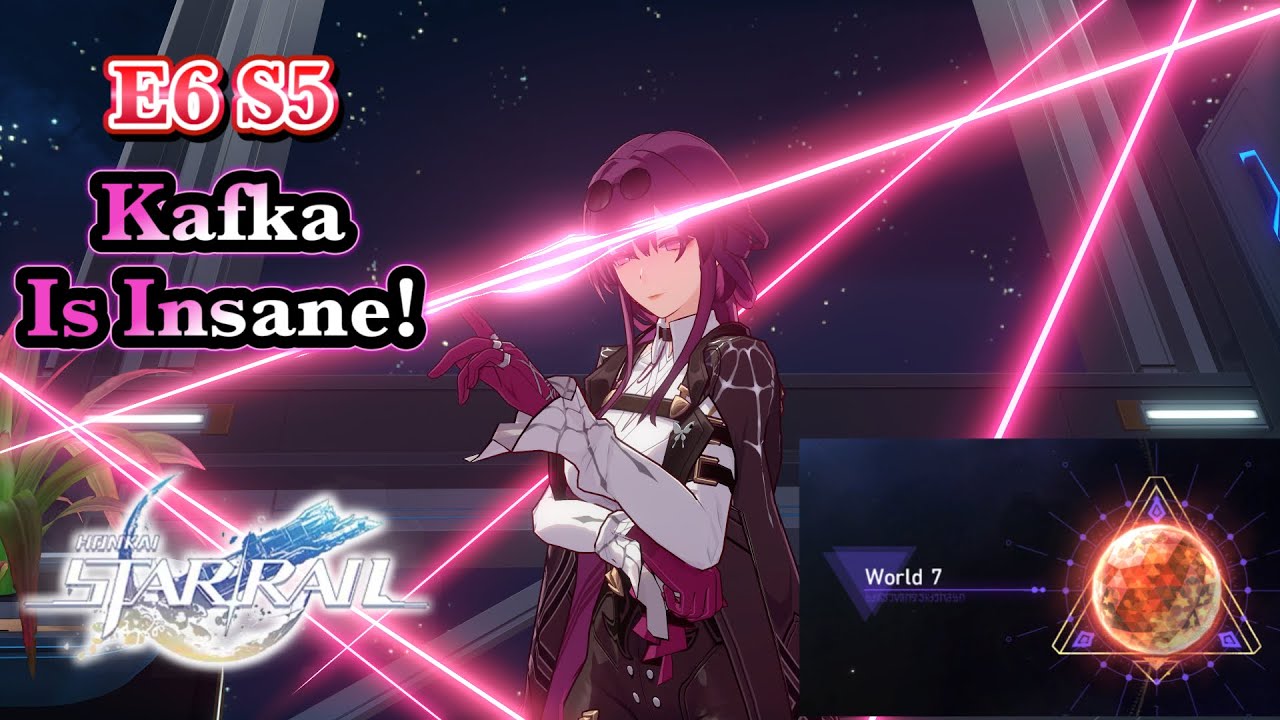 How E6 S5 Kafka with Nihility is broken!! 【Honkai : Star Rail】 - YouTube