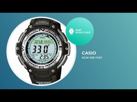 Fashionable Casio SGW-100-1VEF Watches for Chic Men Review 360°, Full Specs, Features