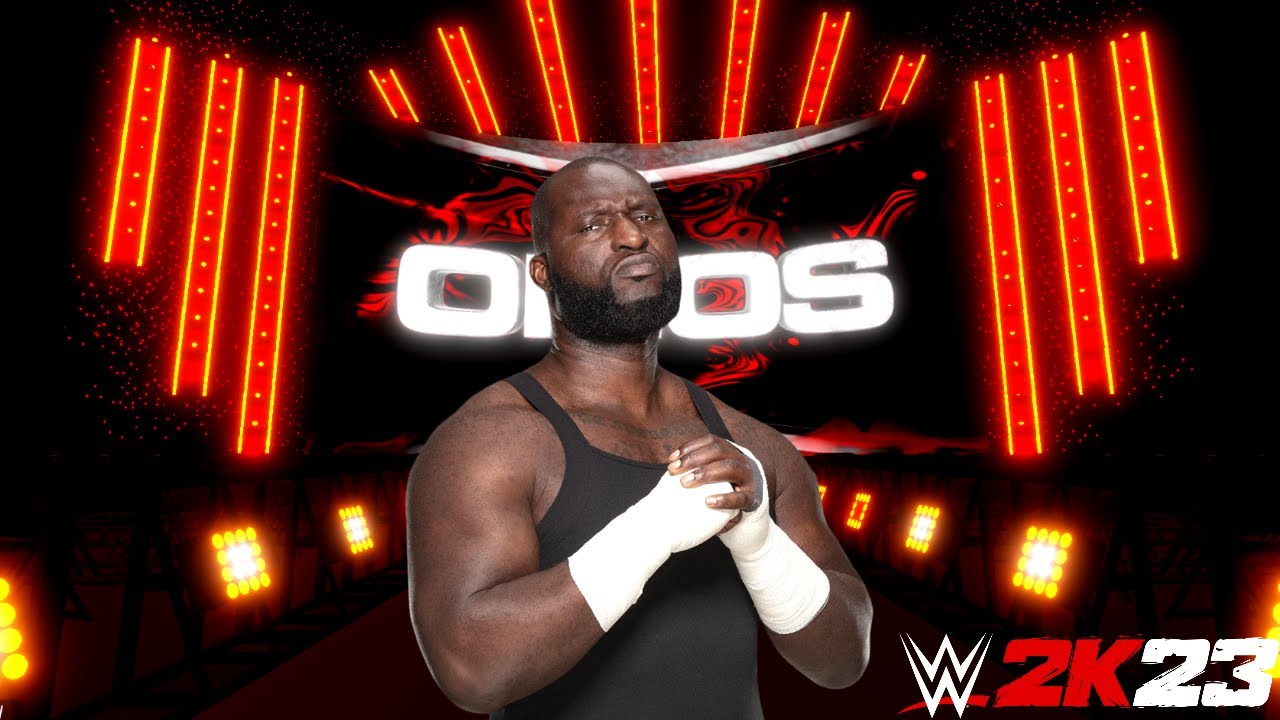 Omos' new theme in WWE 2k23 - YouTube