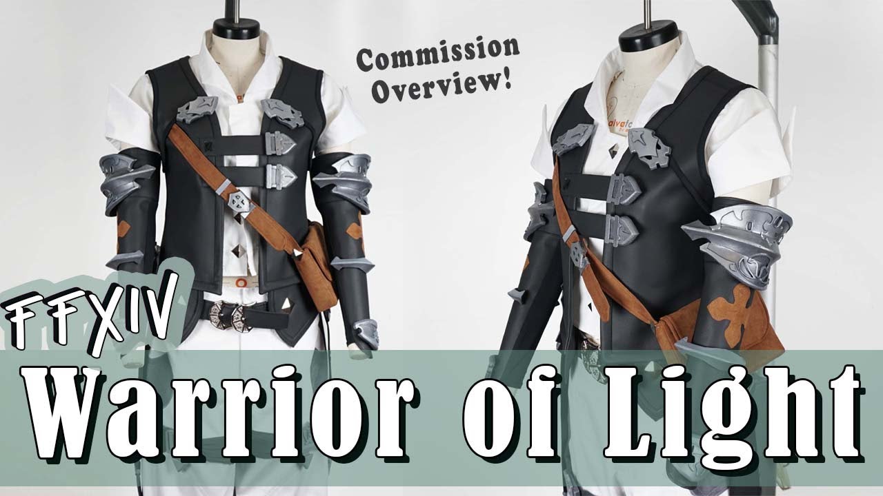 FFXIV Custom Warrior of Light Cosplay - YouTube