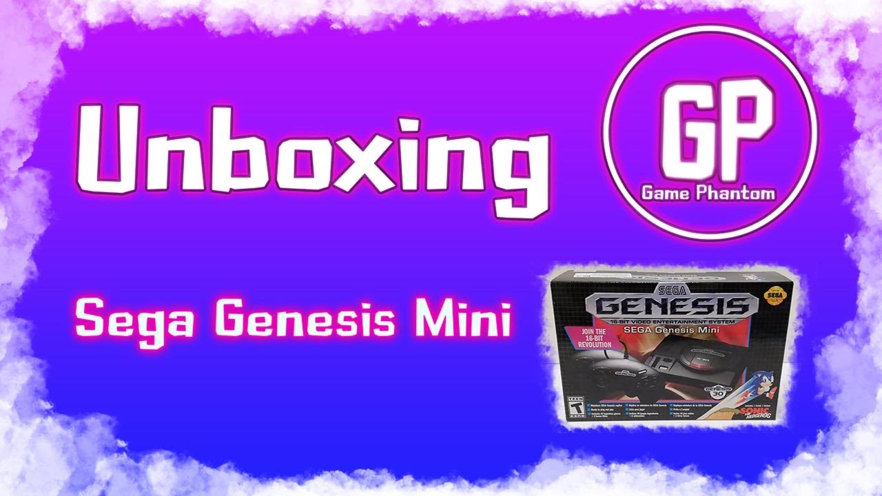 Game Phantom - Unboxing Sega Genesis Mini - YouTube